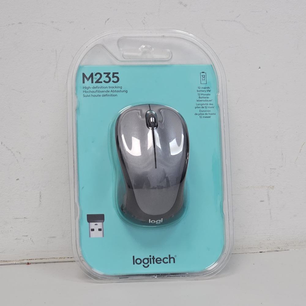 New Logitech Wireless Mouse M235 910-002201 - Own4Less